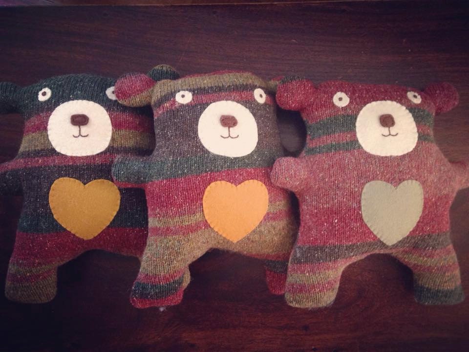 Memory Bear- Sentimental Soft Bear Toy Made From Precious Garments or ...