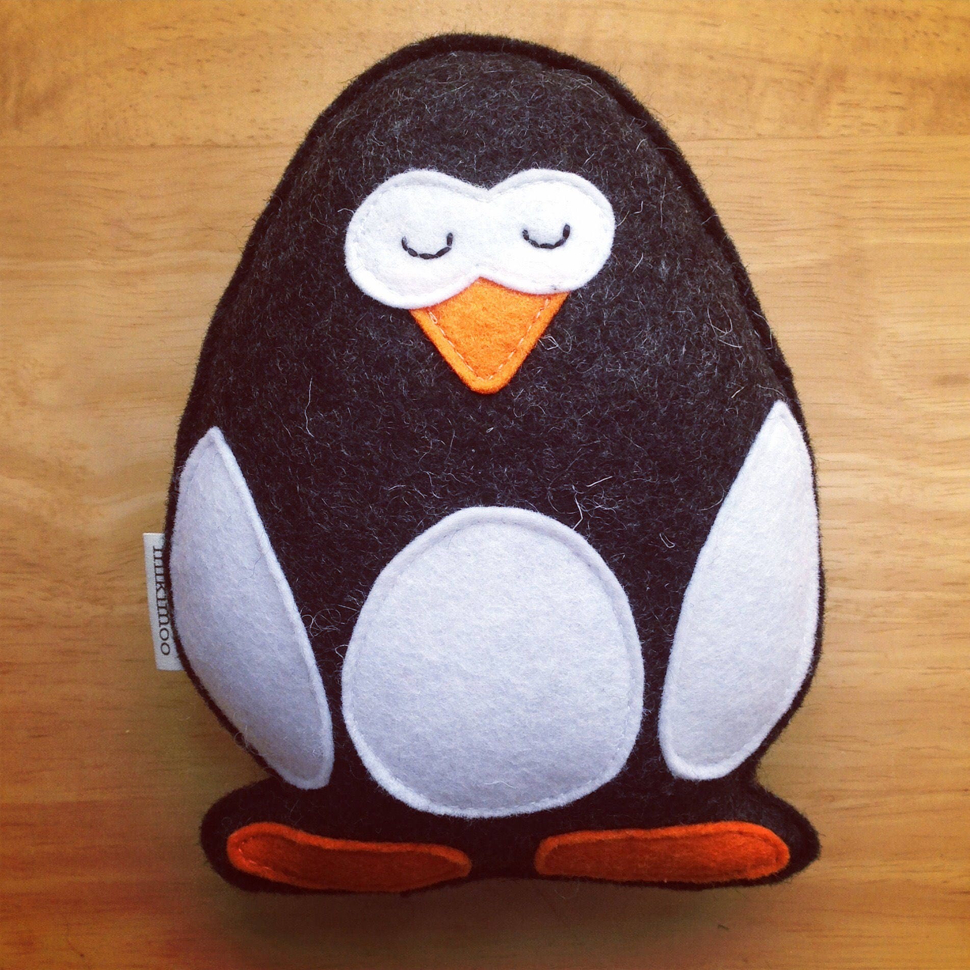 Petie Penguin- Soft Merino Wool Felt Toy . Perfect Baby Gift With ...