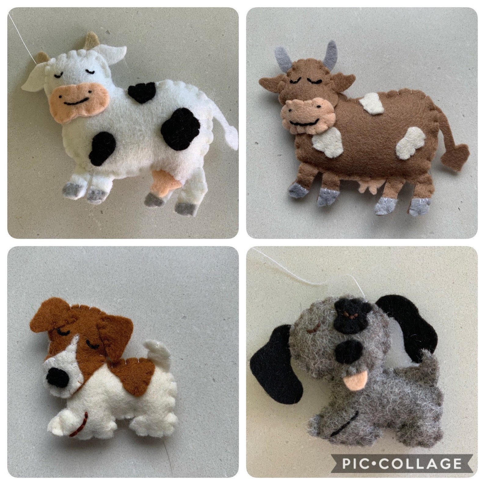 Farm Animal Mobile- Perfect for Nursery, Baby/children's Room. Custom ...
