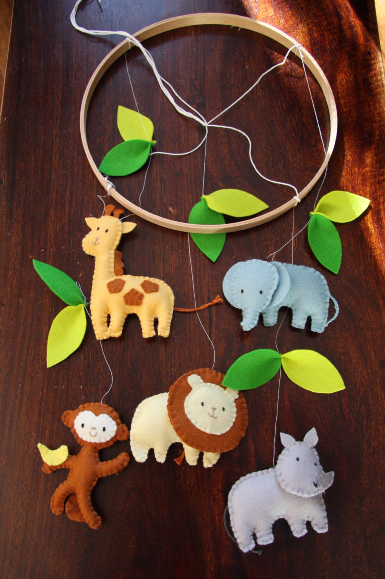 Safari Animal Mobile Perfect for Nursery Baby/children's - Etsy Australia