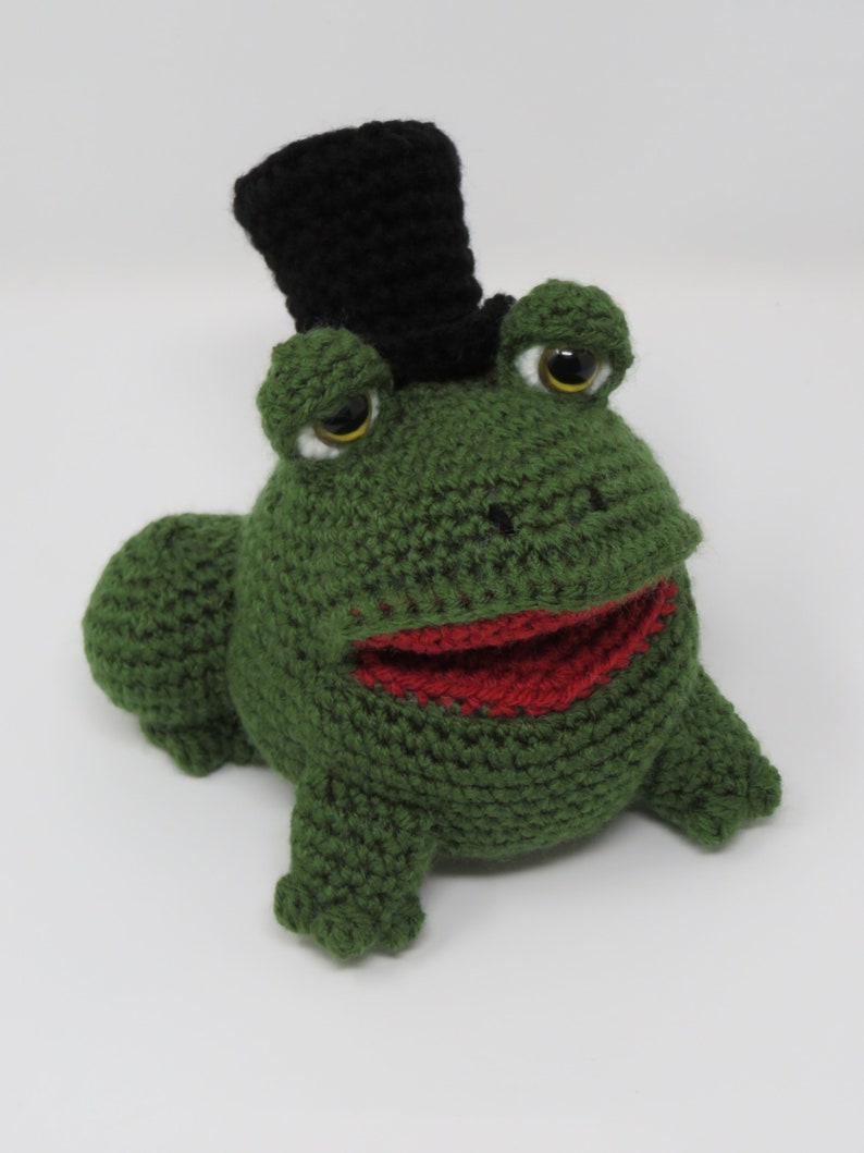 Frog Amigurumi Crochet Pattern Boris the Frog - Etsy Canada