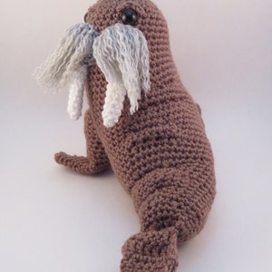 Walrus Crochet Pattern, Amigurumi, Walter the Walrus, Printable Pdf - Etsy
