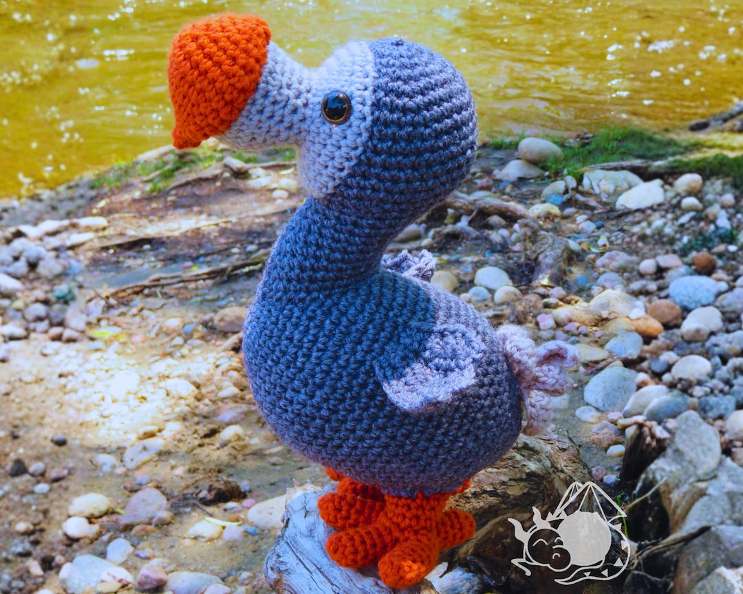 Crochet Dodo Amigurumi Pattern - Quirky Plush Bird - Printable PDF ...