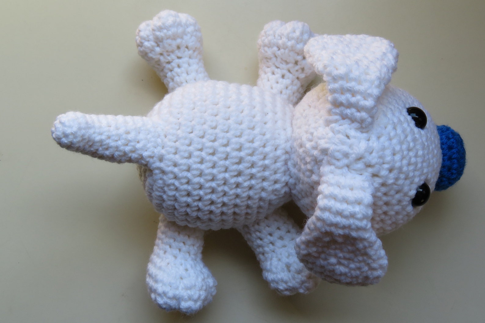 Fuzz the Dog CROCHET PATTERN With His Fire Hydrant Printable - Etsy