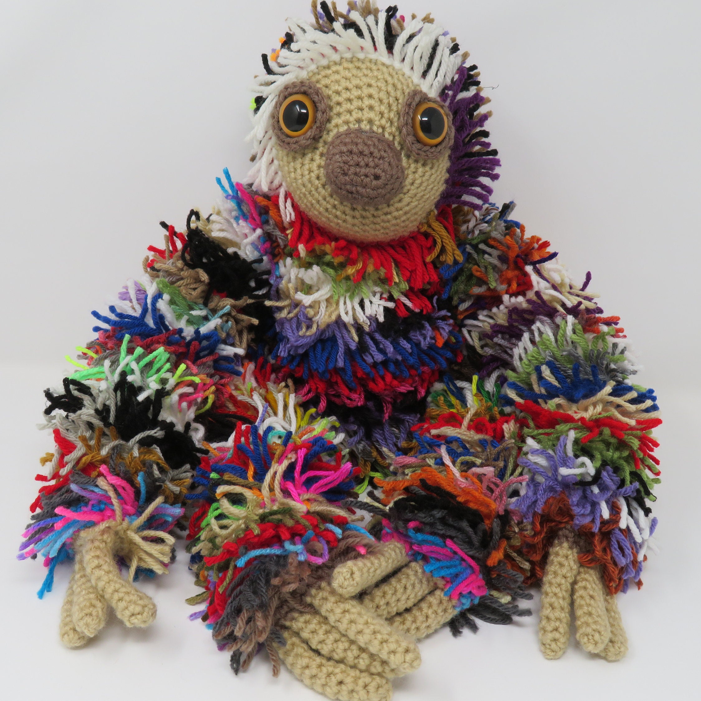 Scrap Buster Sloth Crochet Pattern Printable Pdf | Etsy