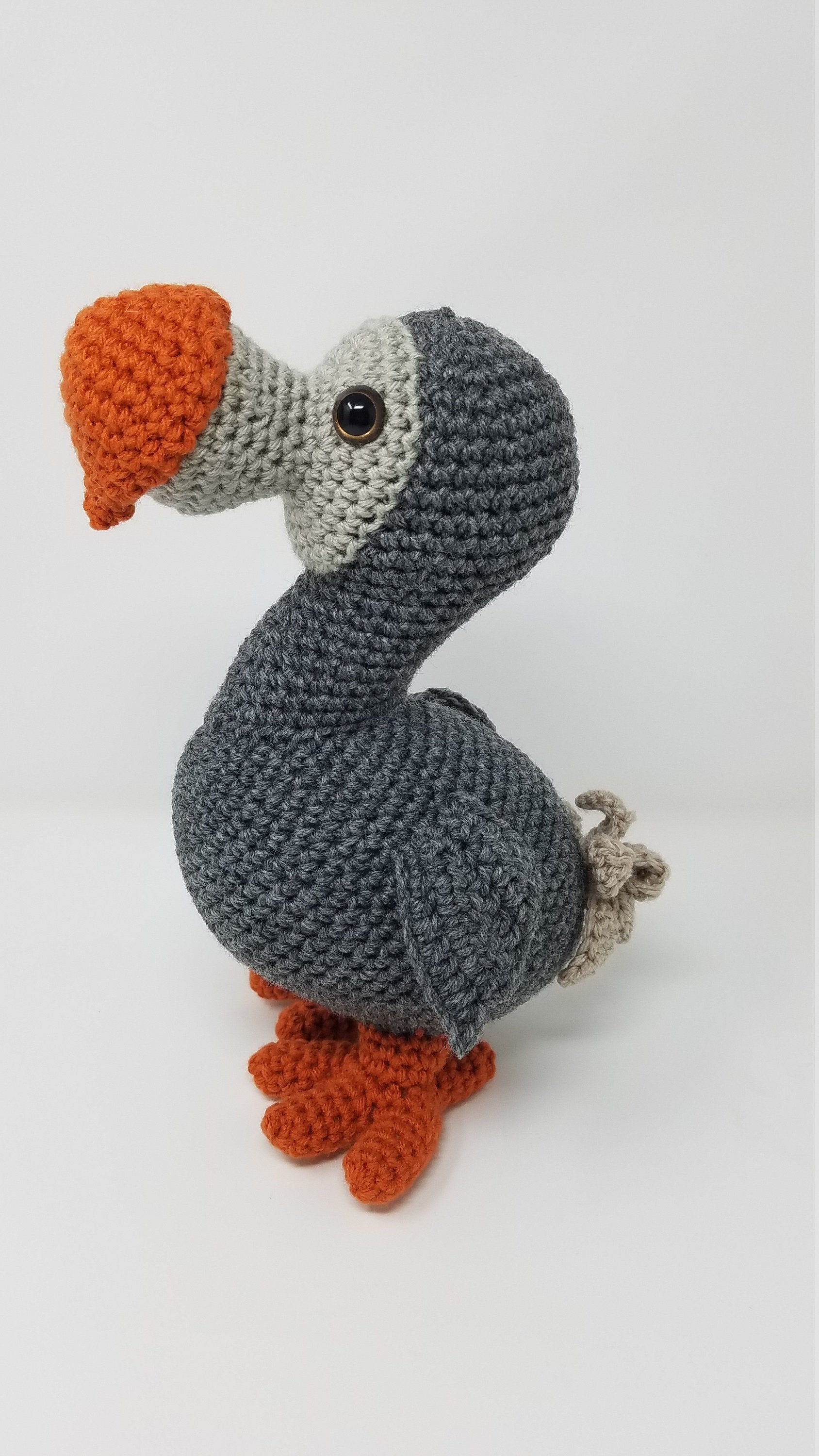 Crochet Dodo Amigurumi Pattern - Quirky Plush Bird - Printable PDF - Etsy