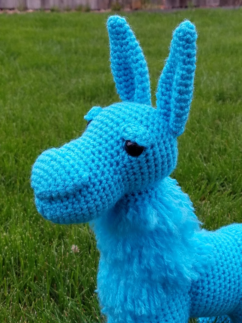Groovy Llama Amigurumi Crochet Pattern - Intermediate - Etsy