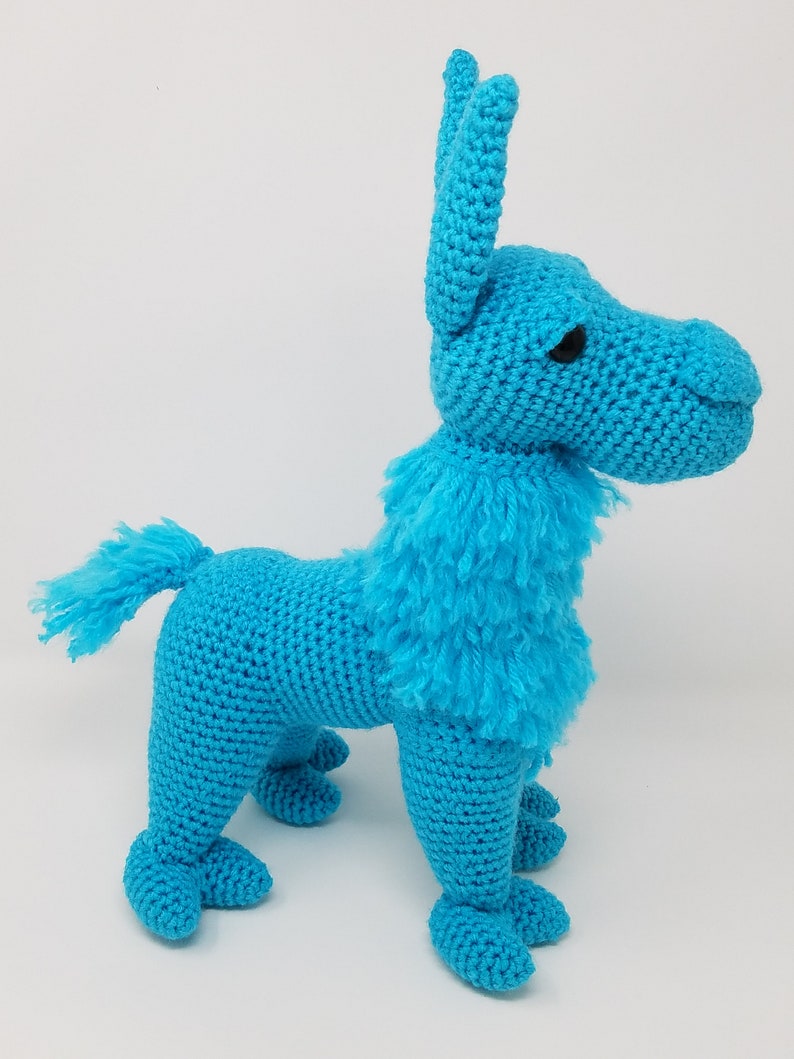 Groovy Llama Amigurumi Crochet Pattern - Intermediate - Etsy