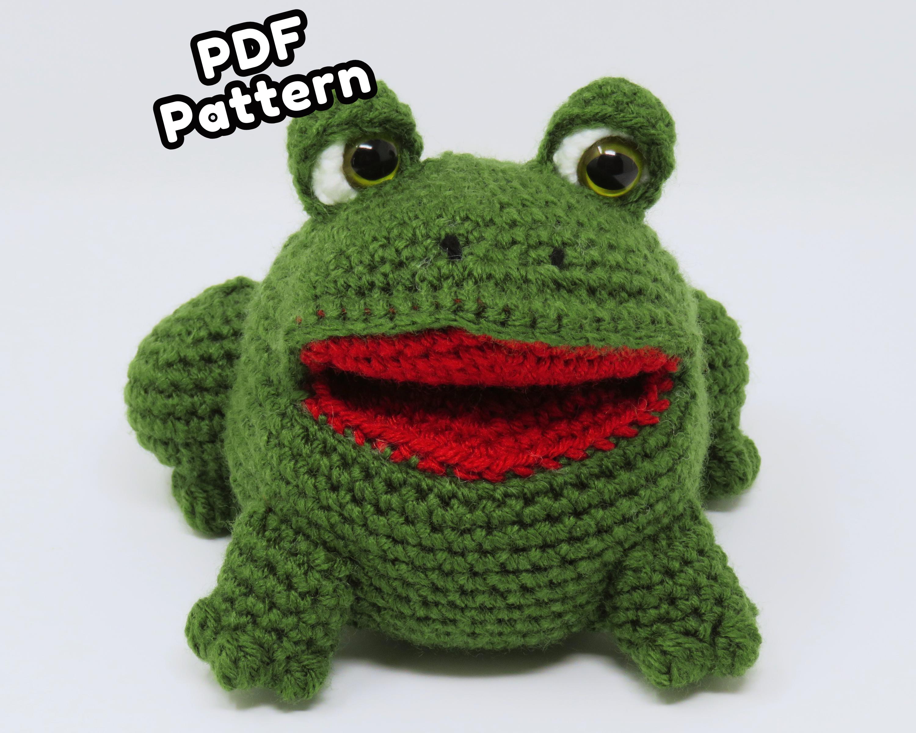 Crochet Frog Amigurumi Pattern PDF - Etsy