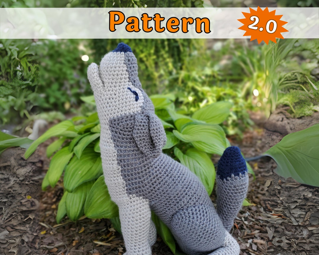 Wolf Crochet Pattern, Amigurumi, Printable Pdf - Etsy UK