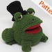 Frog Amigurumi Crochet Pattern Boris the Frog - Etsy