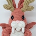 Wolpertinger Rabbit Amigurumi Crochet Pattern 2.0, Monroe, Printable ...