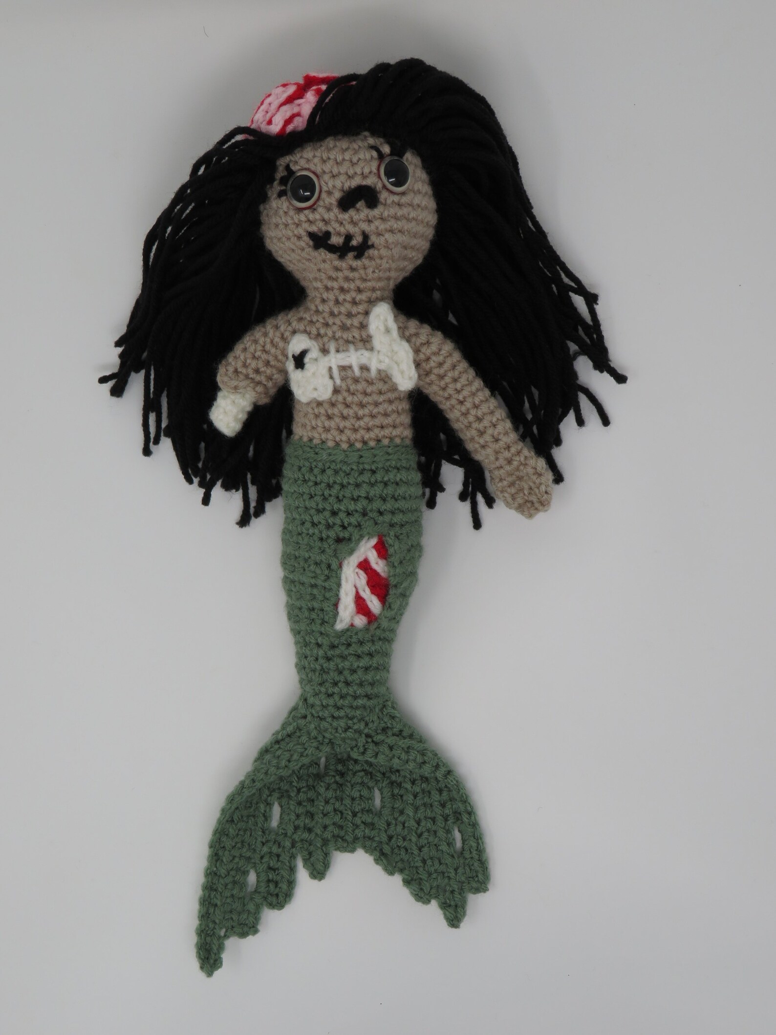 Zombie Mermaid Crochet Pattern Necrocia the Undead Mermaid | Etsy