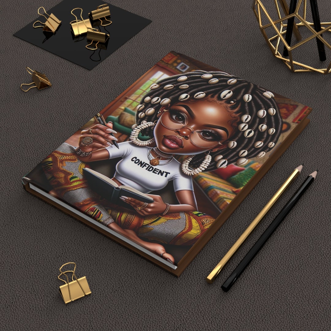 Confident Journal, Black Girl Journal , Afrocentric Journal, African ...