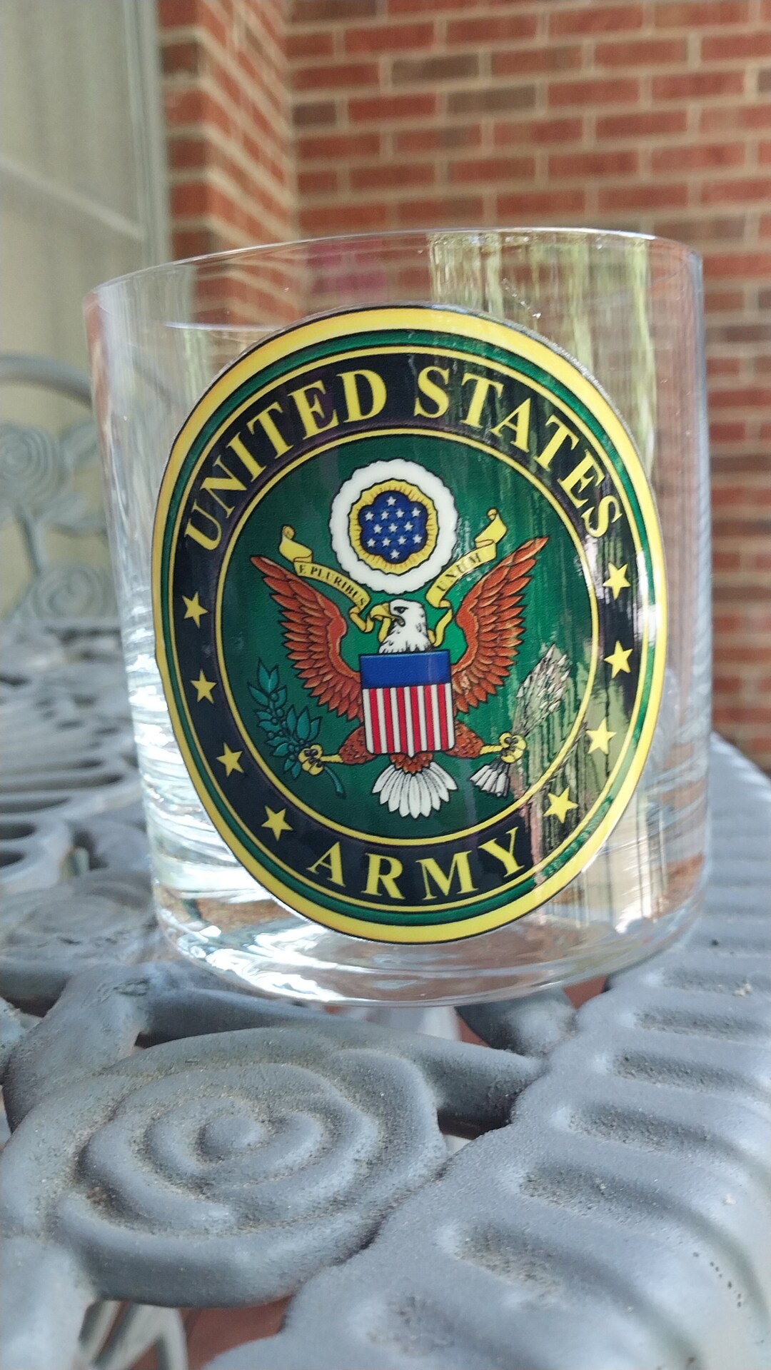 Armed Forces Whiskey Glass. Army Glass, Whiskey Glasses, Military ...