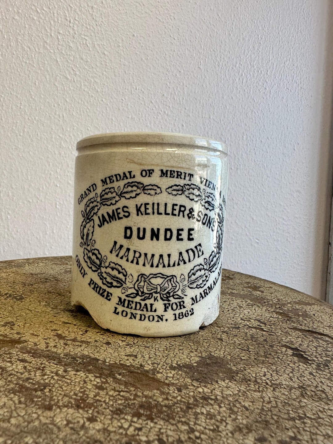Rare Antique English James Keiller Dundee Marmalade Jar / 2LB ...