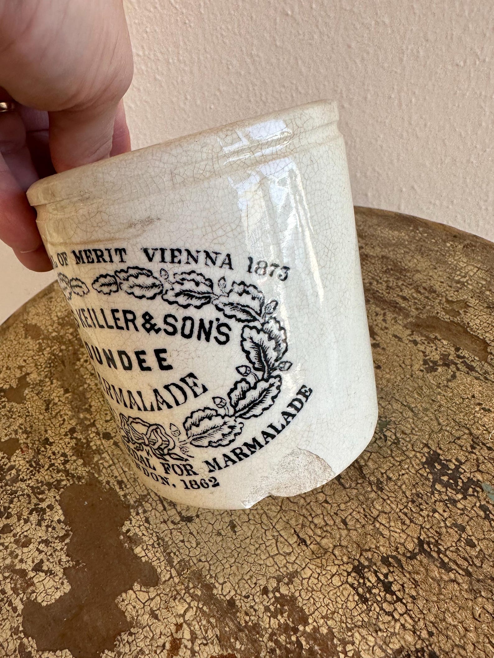Rare Antique English James Keiller Dundee Marmalade Jar / 2LB ...