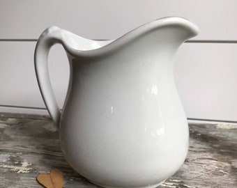 Antique White Ironstone | Etsy