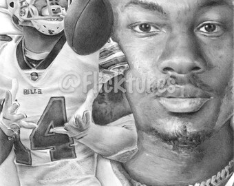 Stefon Diggs Signed - Etsy