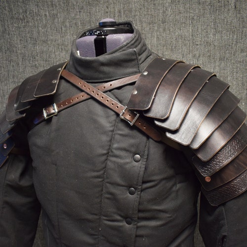 Samurai Style Shoulder Armor - Etsy
