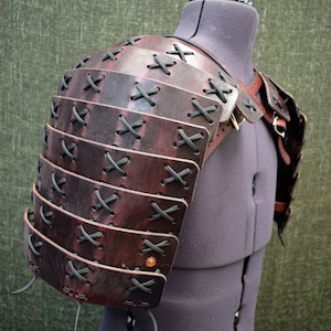 Samurai Style Shoulder Armor - Etsy