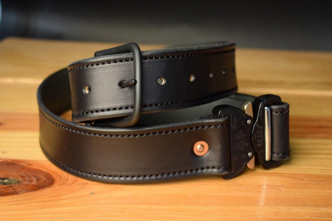 The "first Responder" Belt With Cobra Buckle - Etsy
