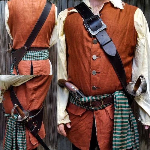 Swashbuckler Baldric over-the-shoulder Sword-belt Pirate - Etsy