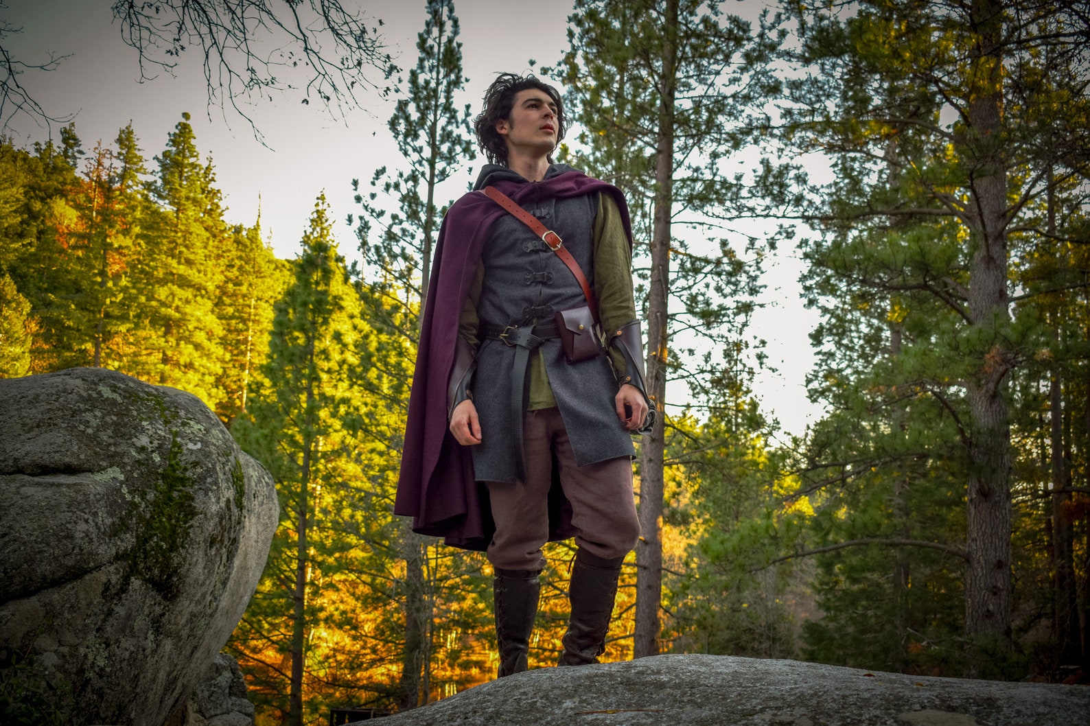 Wool Bocksten Cloak - Etsy
