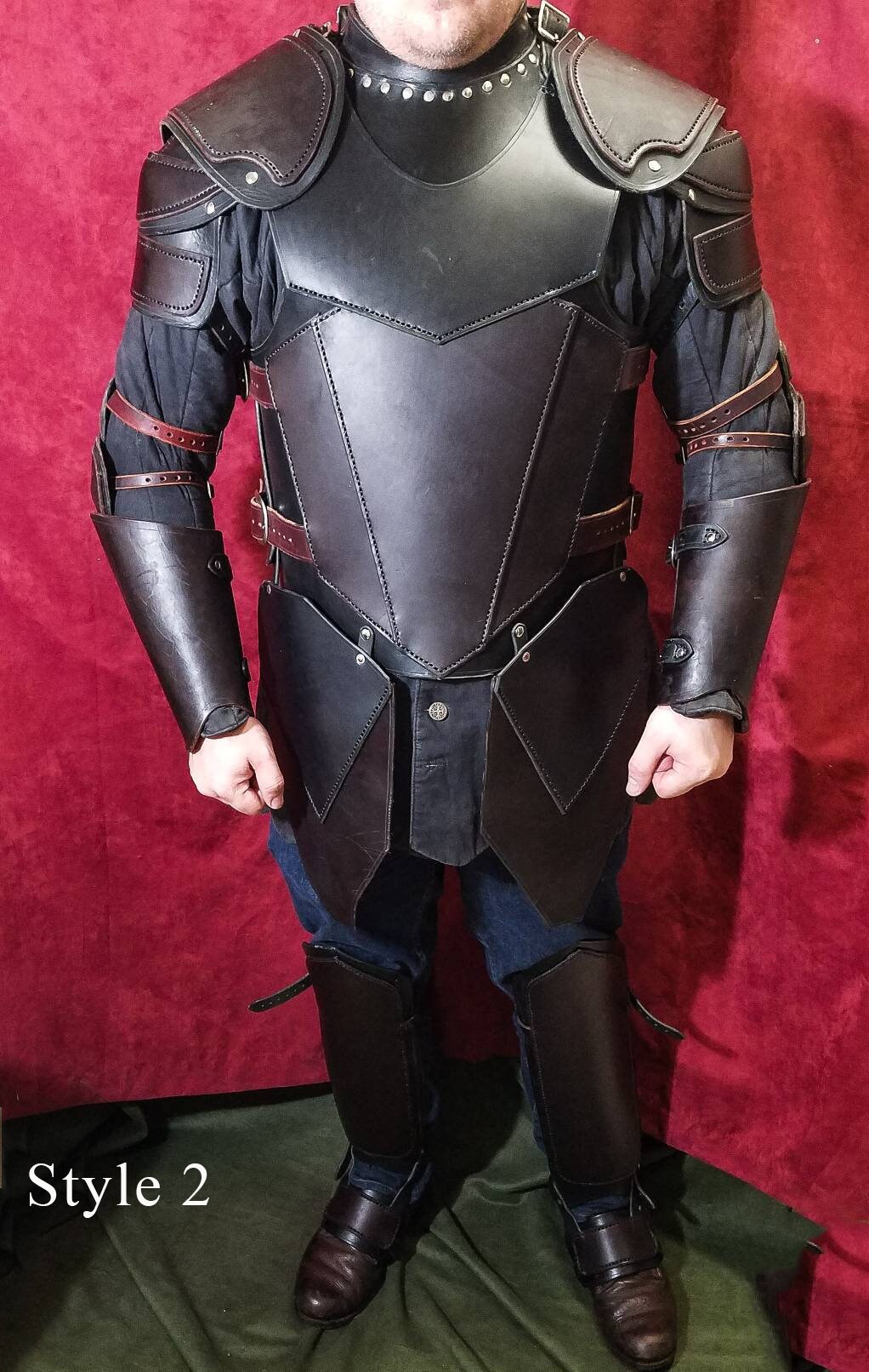 Full Suit of Handmade Leather Armor
