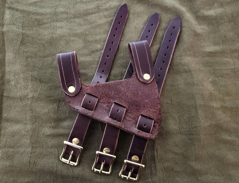 Handmade Leather Sword Frog - Etsy