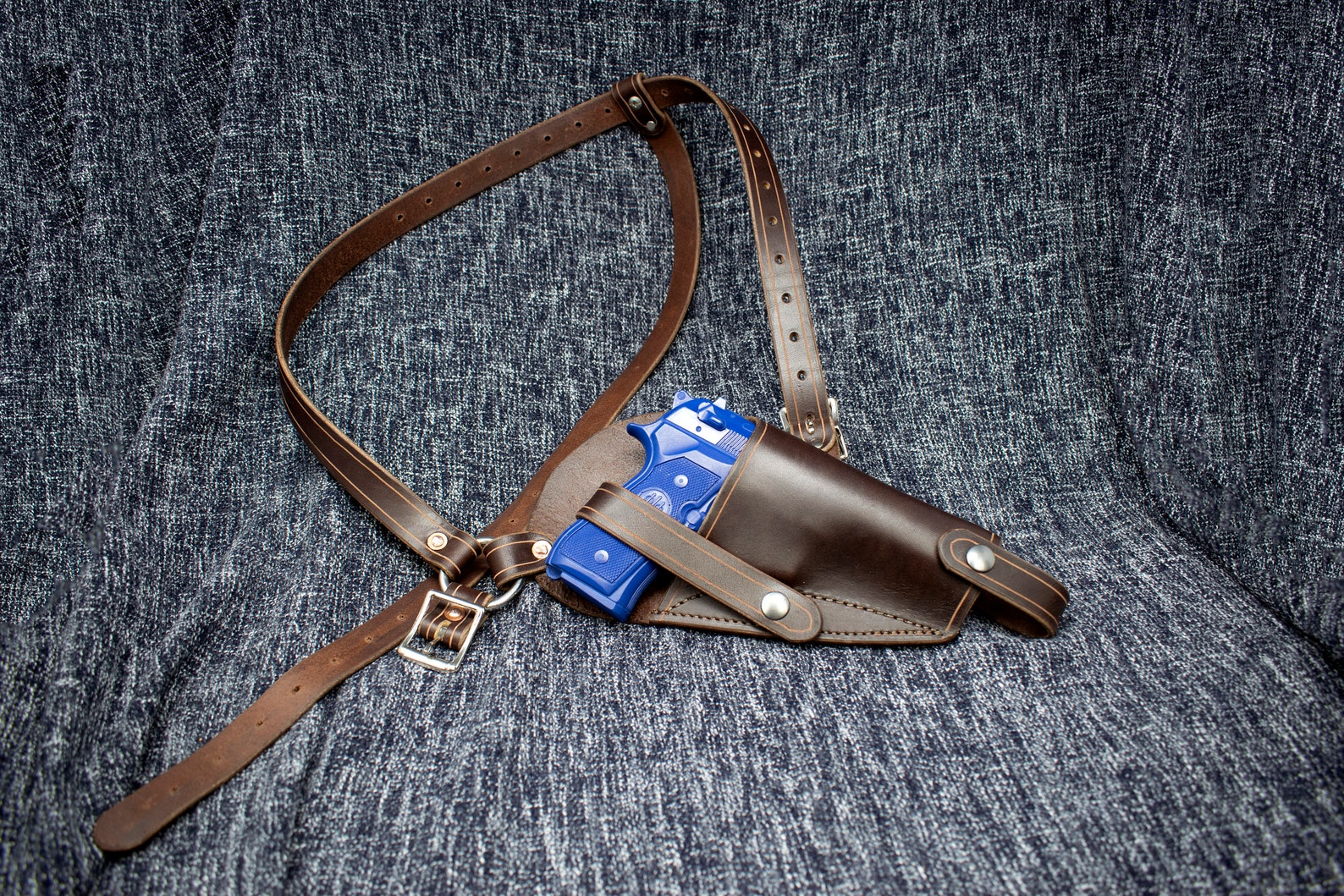 Handmade Leather Tanker Holster - Etsy