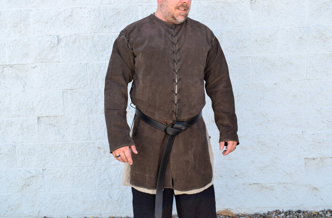 Suede Ranger Jerkin With Sleeves - Etsy