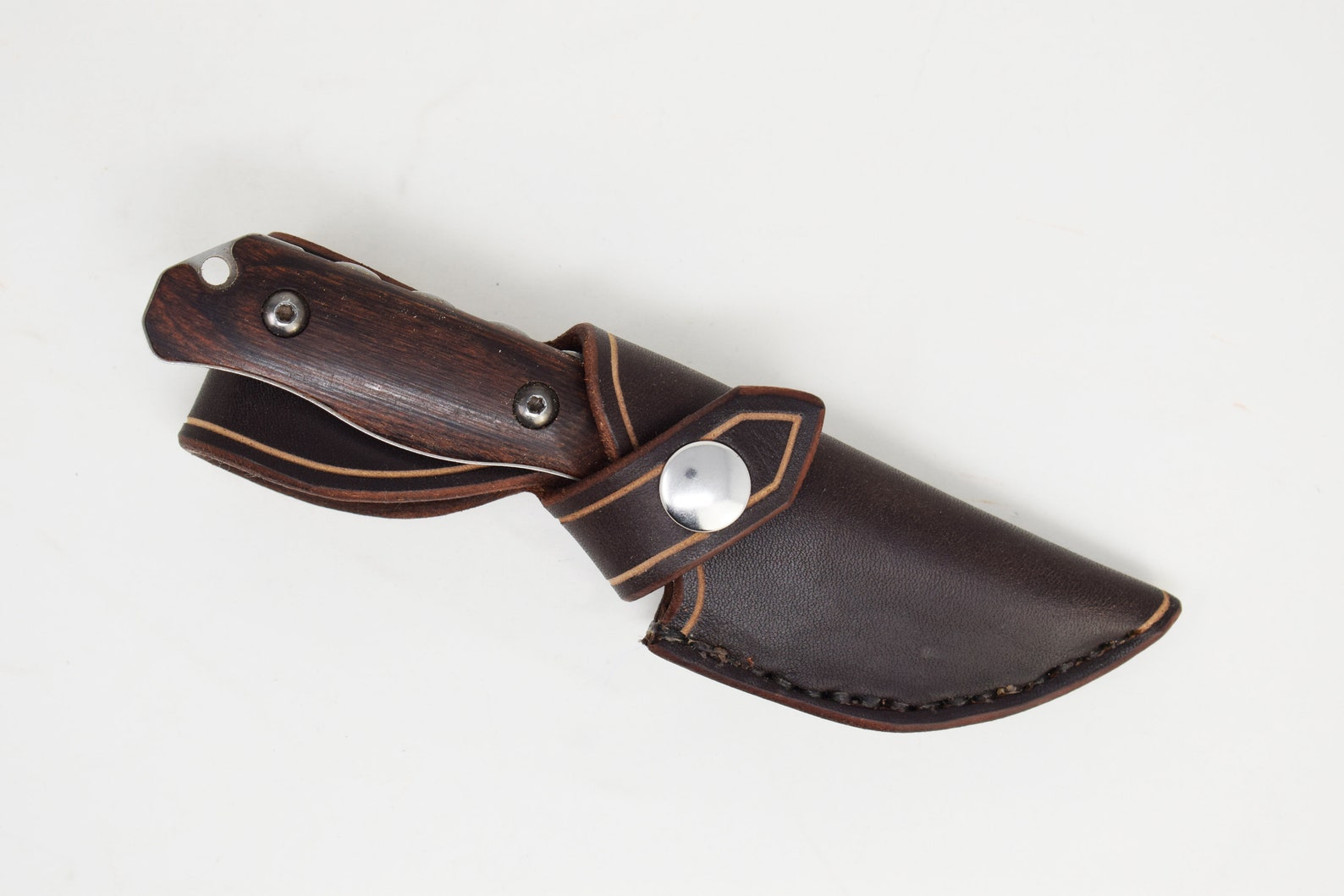 Leather Scout Sheath for the Benchmade Hidden Canyon Hunter - Etsy
