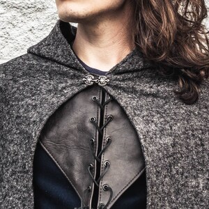 Boiled Wool Hooded Cloak - Etsy