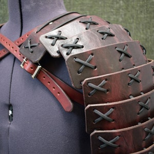 Samurai Style Shoulder Armor - Etsy