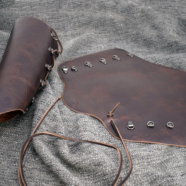 Leather Vambrace - Etsy UK