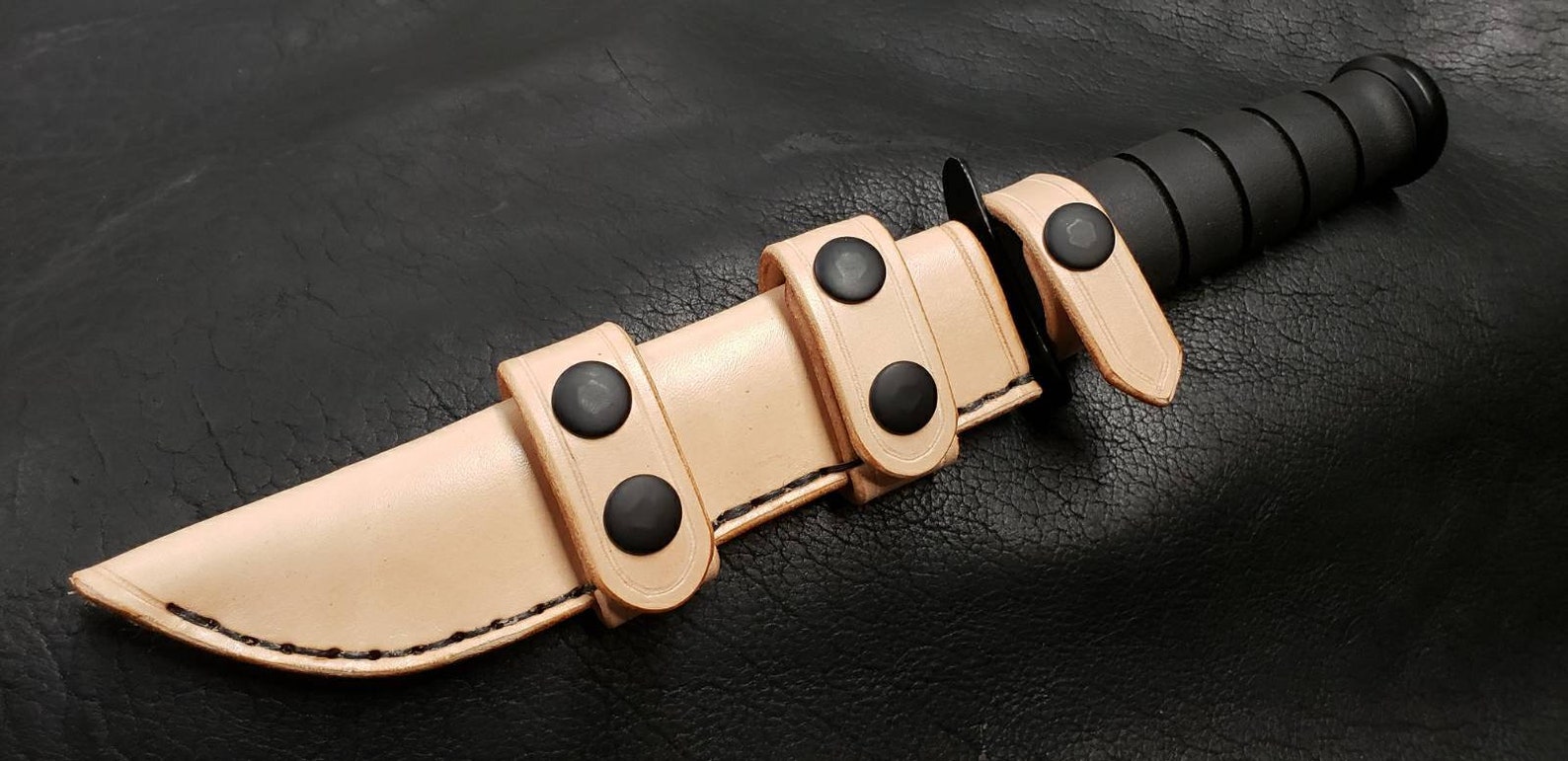 Leather Scout Sheath for the Ka Bar Fighting Knife - Etsy