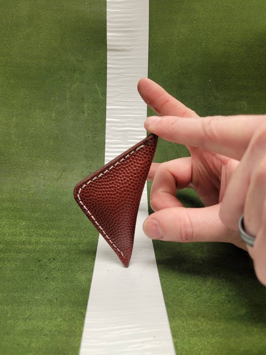 NFL Leather Finger Football - Etsy