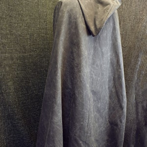Waxed Canvas Hooded Cloak - Etsy
