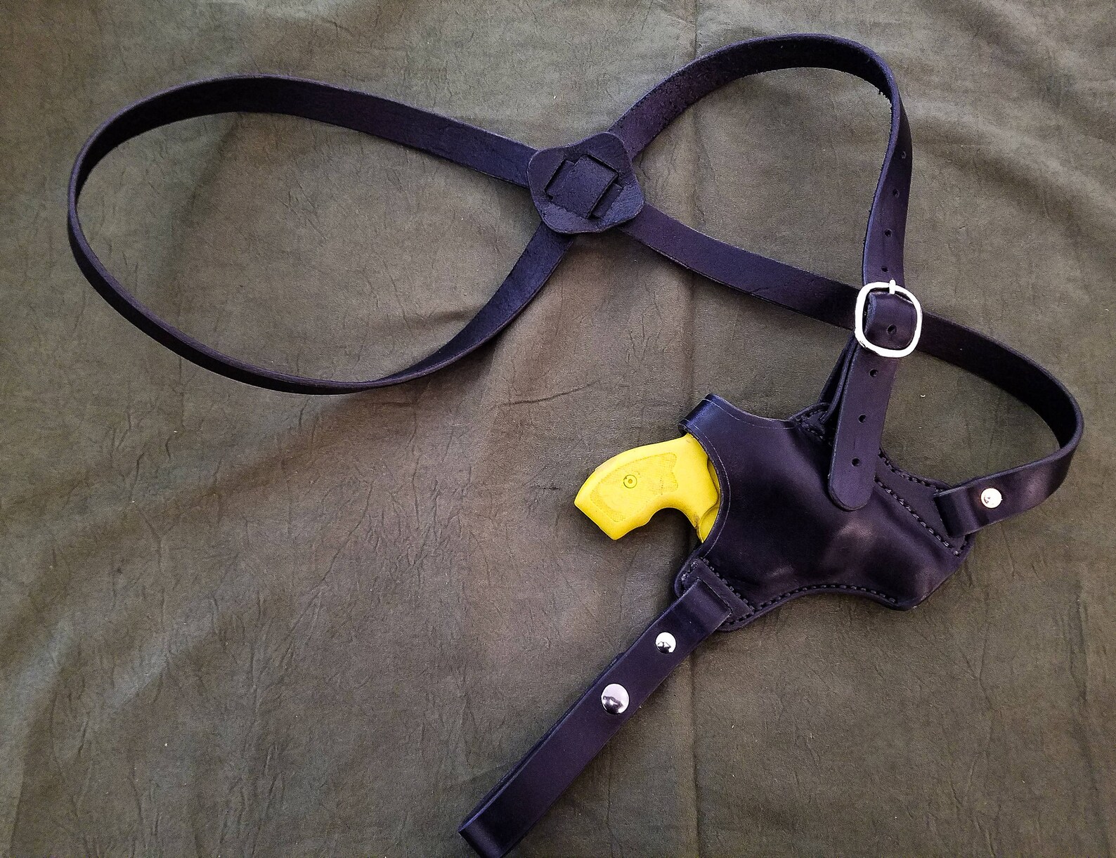 Handmade Leather Shoulder Holster - Etsy