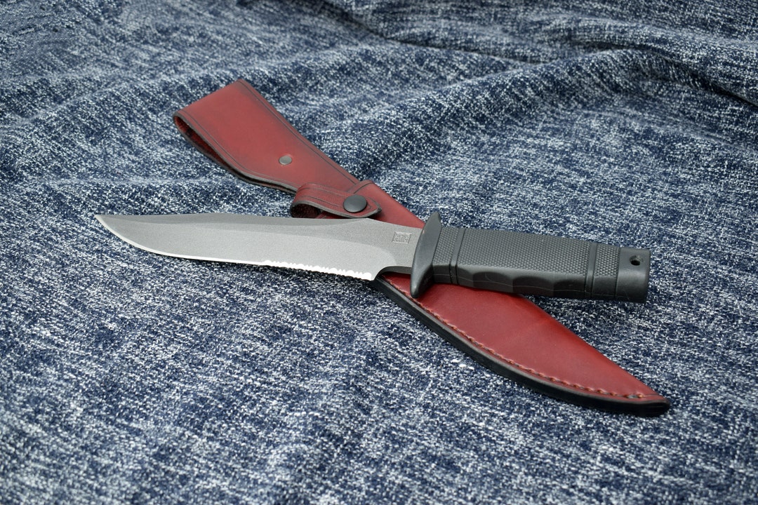 Handmade Leather Sheath for the SOG Tigershark - Etsy