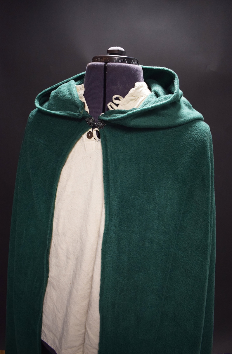 Fleece Hooded Cloak - Etsy