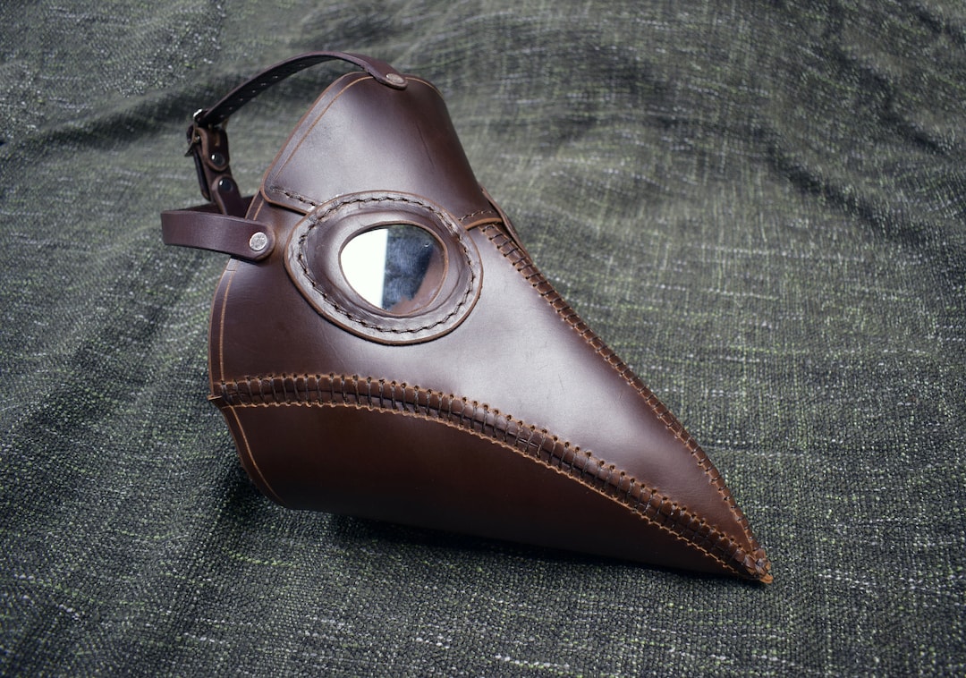 Handmade Leather Plague Doctor Mask - Etsy