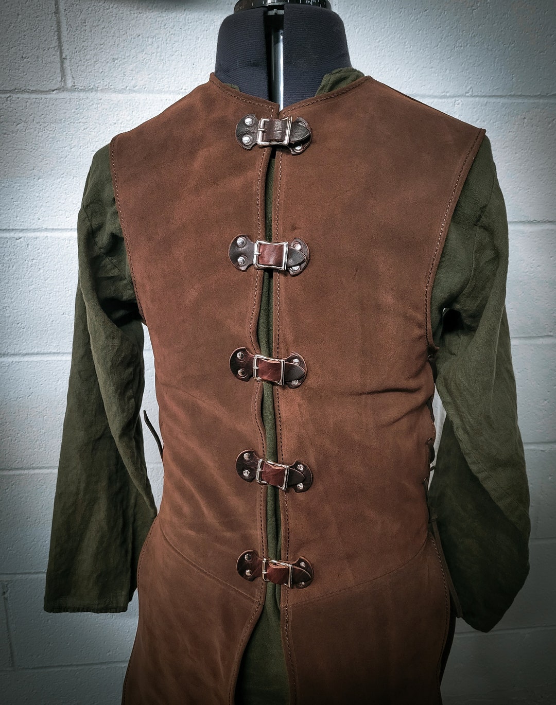 Suede Ranger Jerkin - Etsy