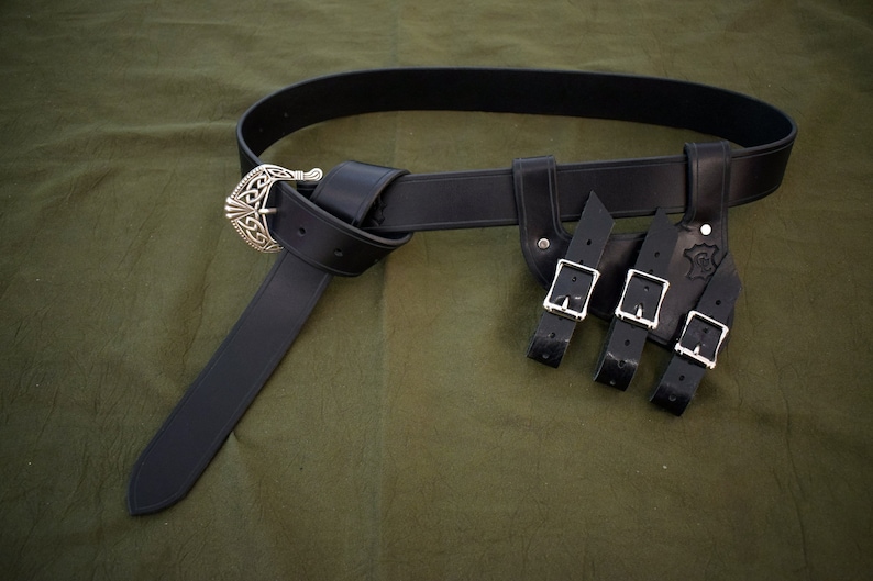 Handmade Leather Sword Frog - Etsy