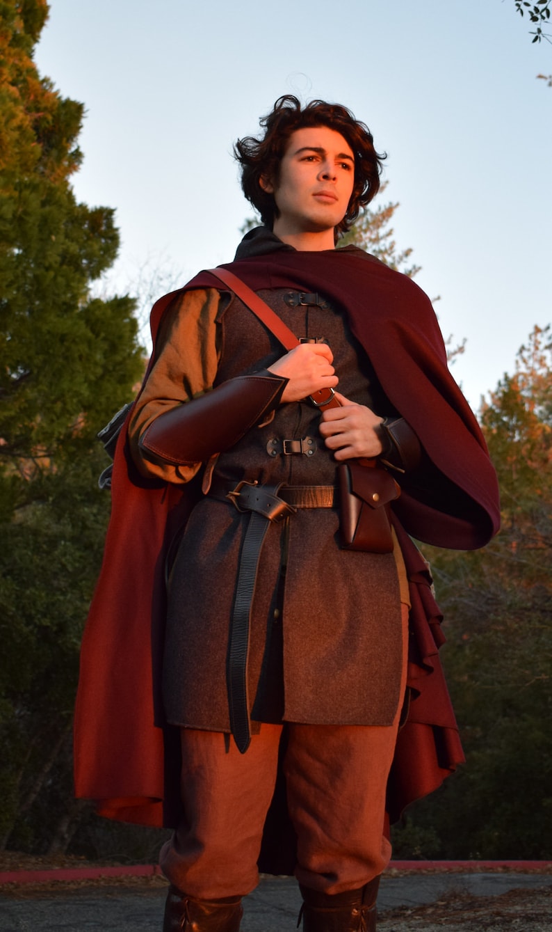Wool Bocksten Cloak - Etsy