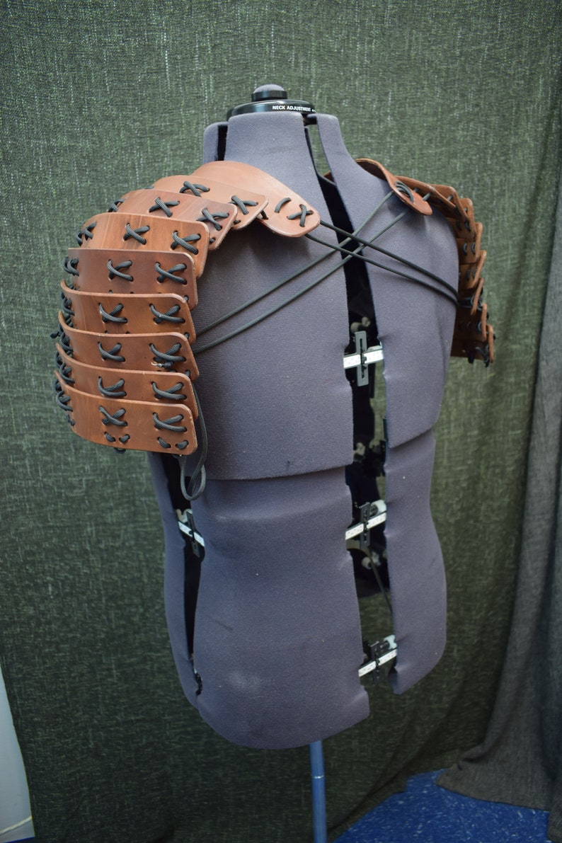 Samurai Style Shoulder Armor - Etsy UK