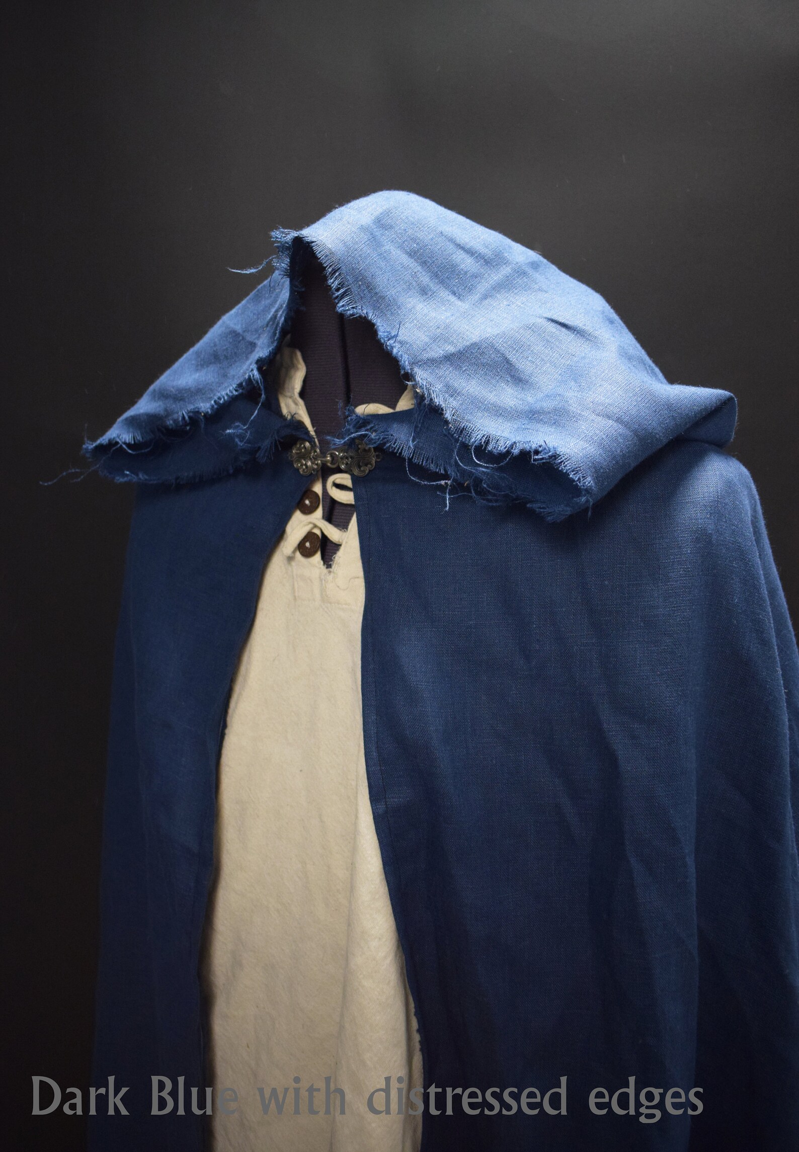 Linen Hooded Cloak - Etsy