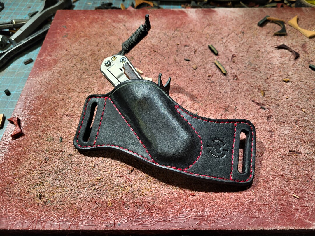 Leather Cross Draw Sheath for a Chris Reeve Sebenza - Etsy