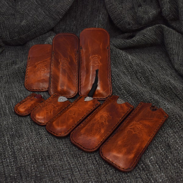 Leather Knife Slip - Etsy